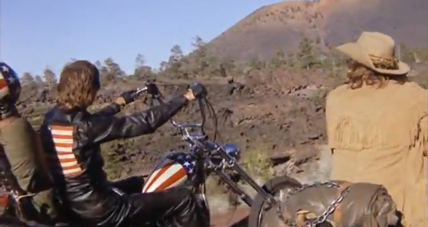 Easy Rider, Sacred Mountain Gas Station, Arizona | MrZip66